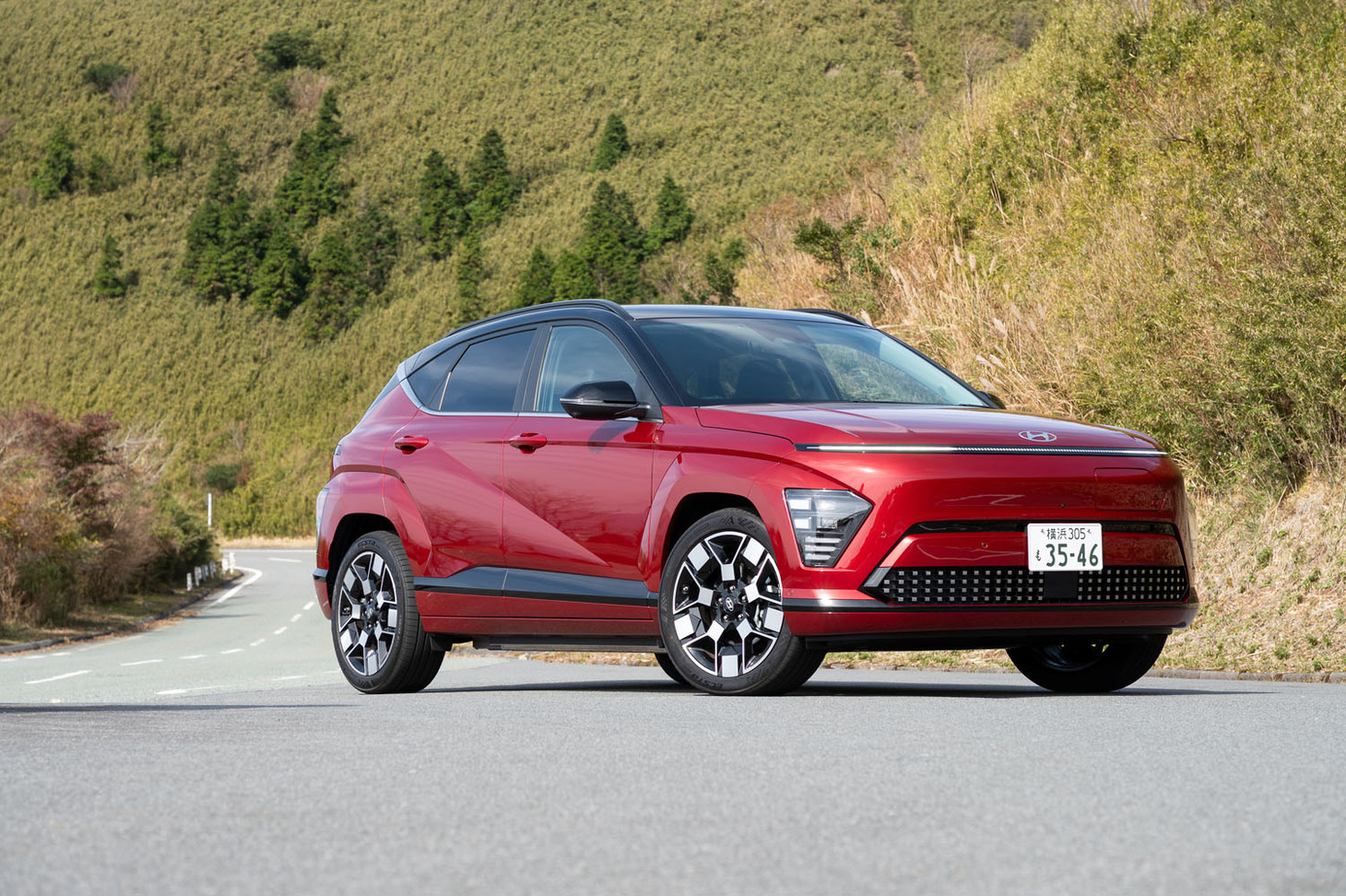 ヒョンデ・コナ ラウンジ ツートン（FWD）【試乗記】 の画像21枚 - webCG