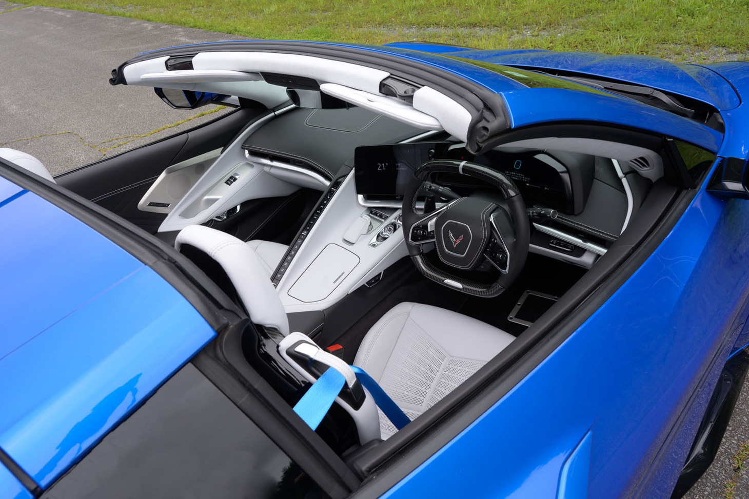 シボレー・コルベットE-Rayクーペ3LZ（4WD/8AT）【試乗記】 の画像26枚 - webCG