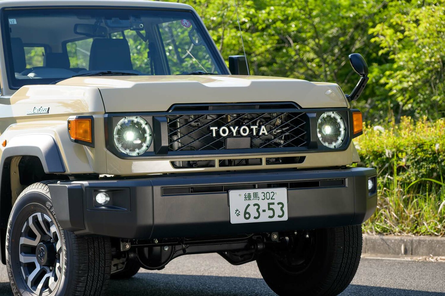 トヨタ・ランドクルーザー“70”AX（4WD/6AT）【試乗記】 の画像23枚 - webCG