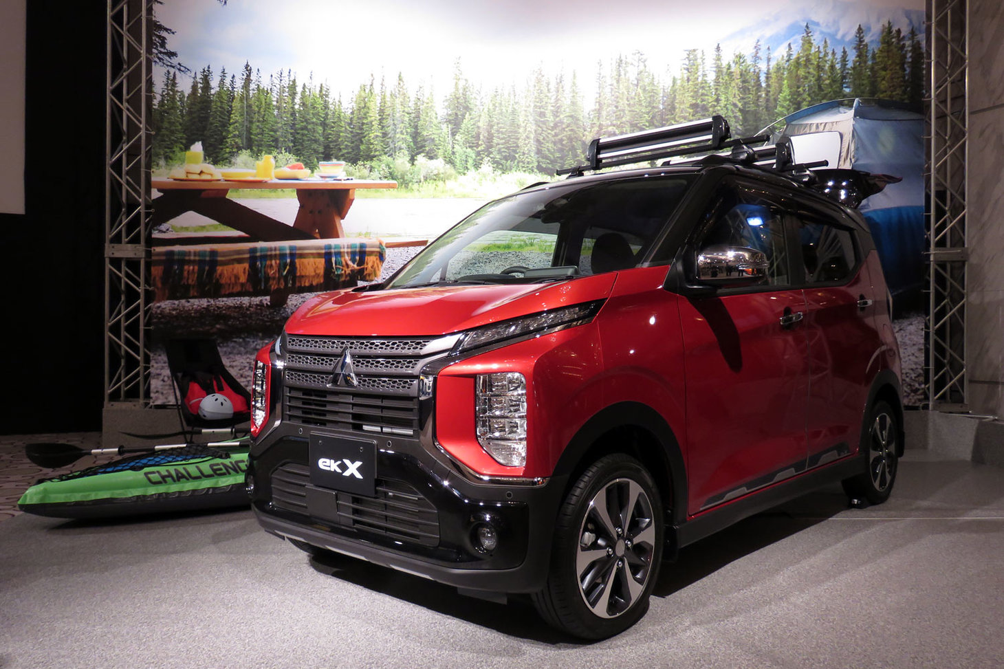 「三菱eKワゴン／eKクロス」発表会の会場から 内装・外装など21枚 【画像・写真】 - webCG