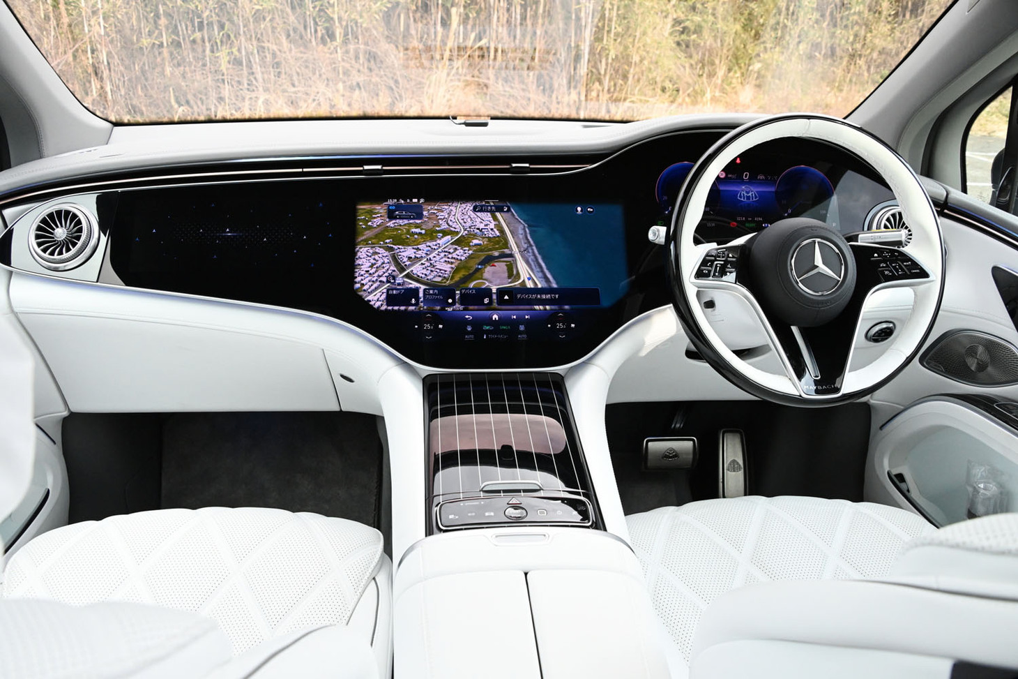 MINIエースマン／テスラ・モデルY／メルセデス・マイバッハEQS SUV【試乗記】 の画像32枚 - webCG