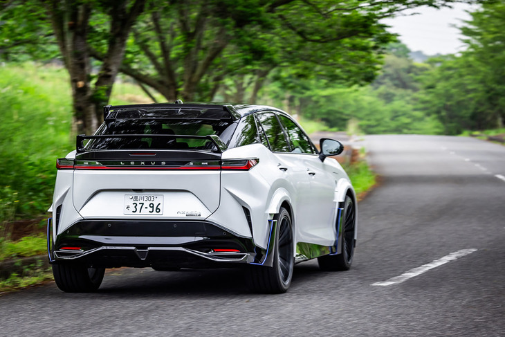 レクサスRZ450e“Fスポーツ パフォーマンス”【試乗記】 の画像20枚 - webCG