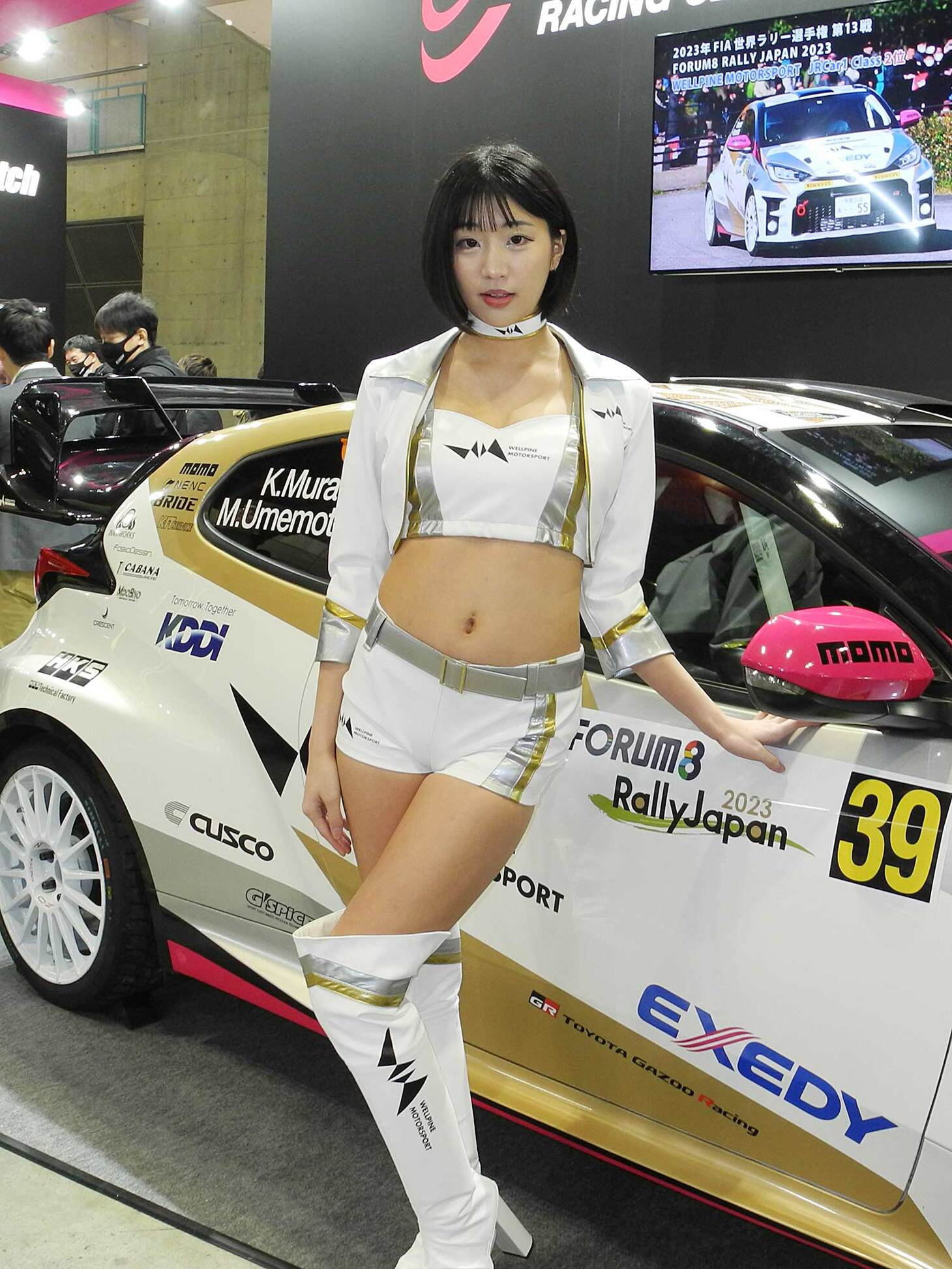 【東京オートサロン2024】コンパニオン・モデル名鑑（その1） ビジュアル19枚 【画像・写真】 - webCG