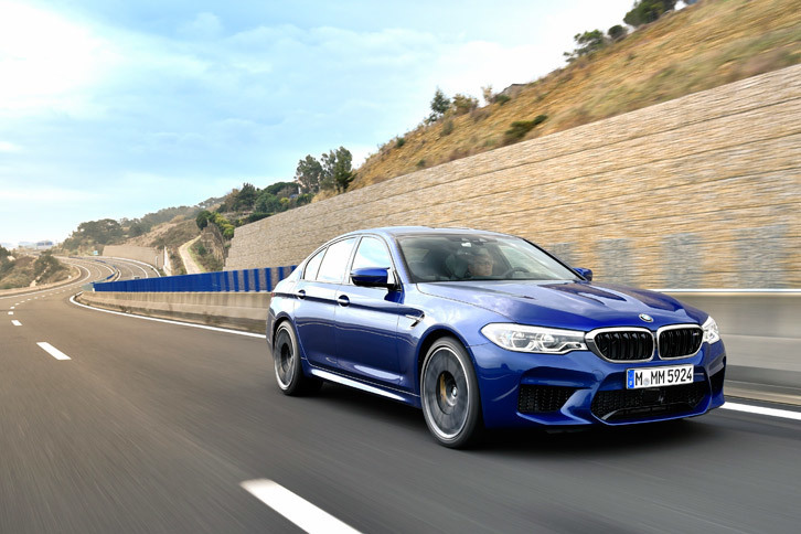 BMW M5（4WD/8AT）【海外試乗記】 の画像14枚 - webCG