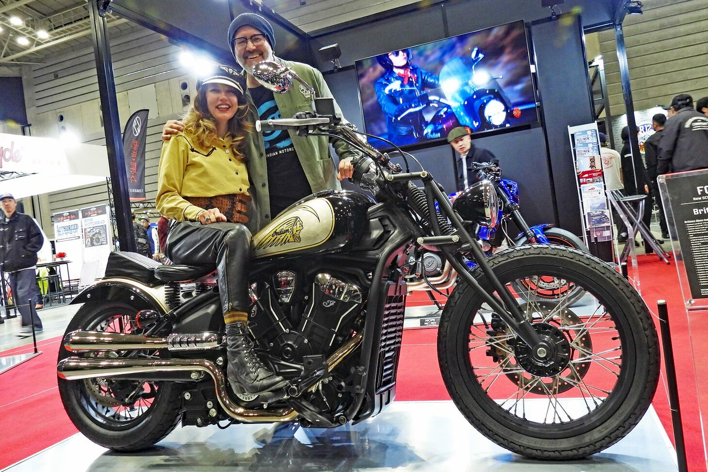 「ヨコハマホットロッドカスタムショー2024」の会場から（インディアン） 内装・外装など60枚 【画像・写真】 - webCG