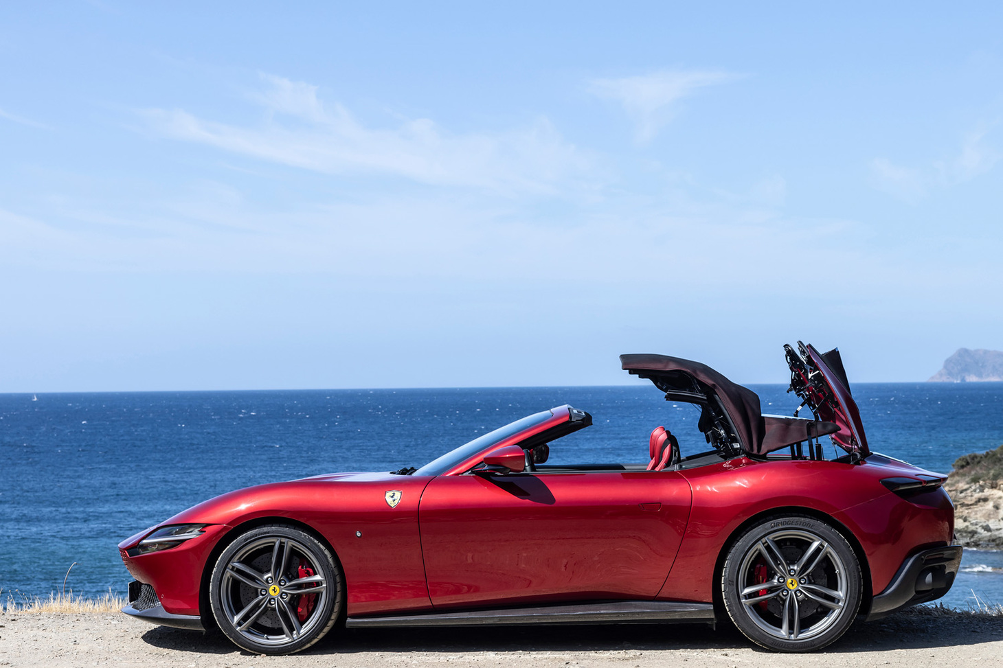 フェラーリ・ローマ スパイダー（FR/8AT）【海外試乗記】 の画像20枚 - webCG