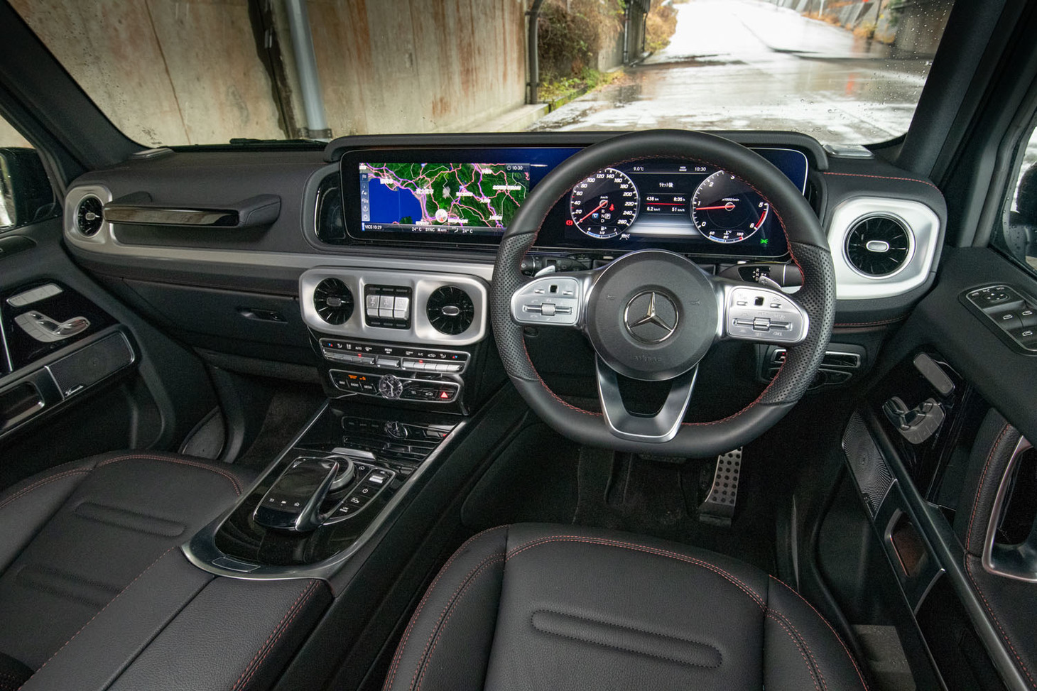 メルセデス・ベンツG350d（4WD/9AT）【試乗記】 の画像27枚 - webCG