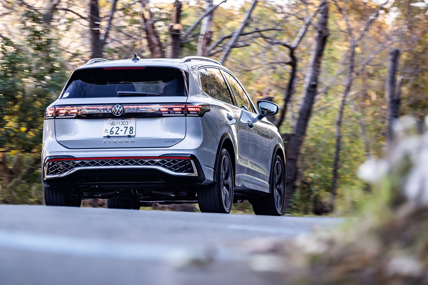 フォルクスワーゲン・ティグアンeTSI Rライン（FF/7AT）【試乗記】 の画像19枚 - webCG