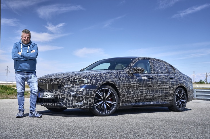 BMW i5プロトタイプ【海外試乗記】 の画像5枚 - webCG