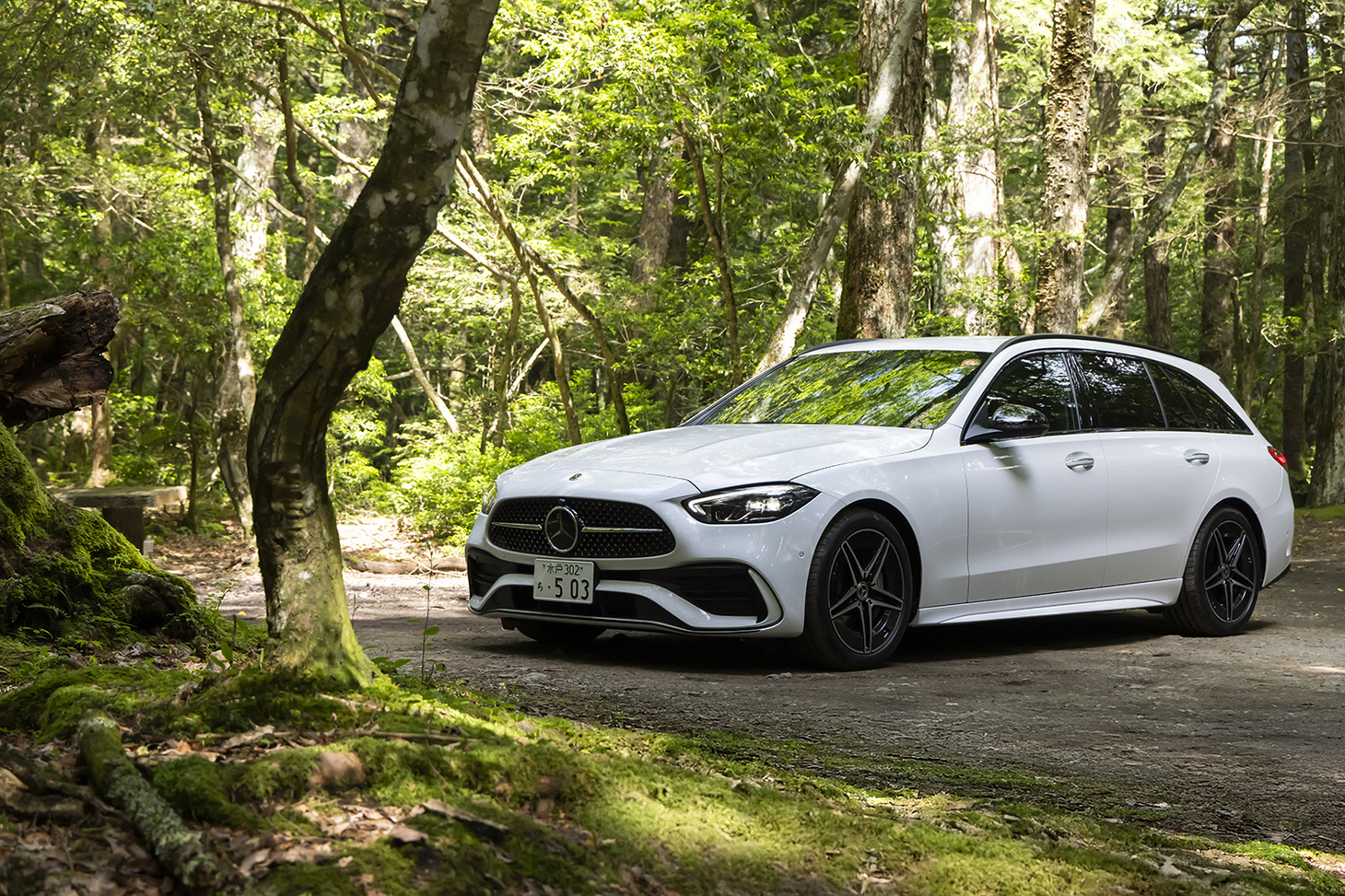 メルセデス・ベンツC200ステーションワゴン スポーツ（FR/9AT）【試乗記】 の画像19枚 - webCG