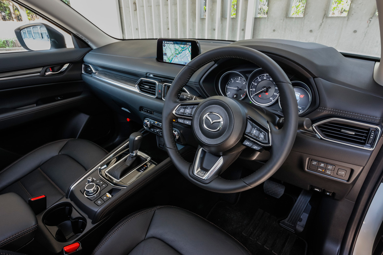 マツダCX-5 XD Lパッケージ（4WD/6AT）／CX-5 25Sプロアクティブ（4WD/6AT）【試乗記】 の画像19枚 - webCG