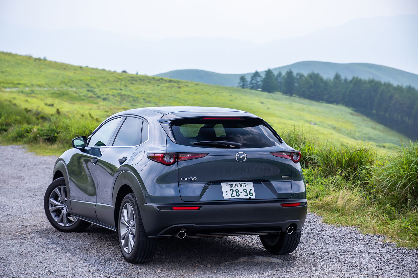 マツダCX-30 X Lパッケージ（4WD/6MT）／CX-30 XD Lパッケージ（FF/6AT）【試乗記】 の画像25枚 - webCG