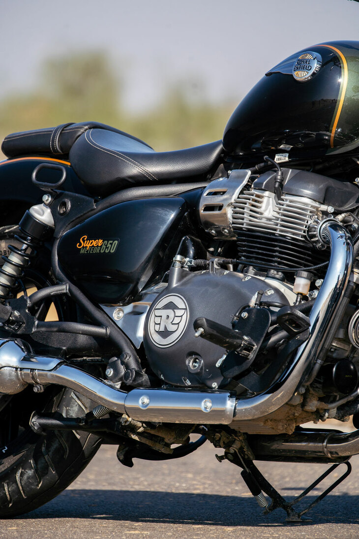 ロイヤルエンフィールド・スーパーメテオ650（6MT）【レビュー】 の画像16枚 - webCG