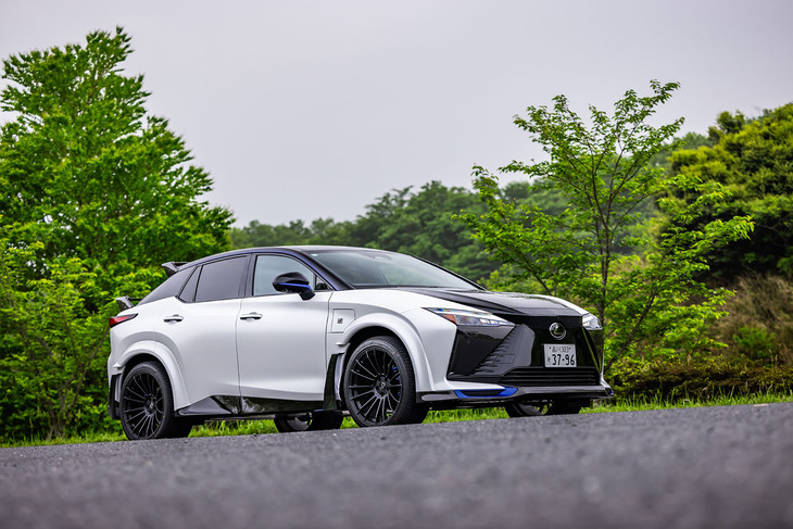 レクサスRZ450e“Fスポーツ パフォーマンス”【試乗記】 の画像20枚 - webCG