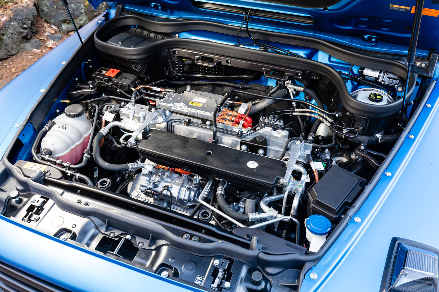 メルセデス・ベンツG580 with EQテクノロジー エディション1（4WD）【試乗記】 の画像19枚 - webCG