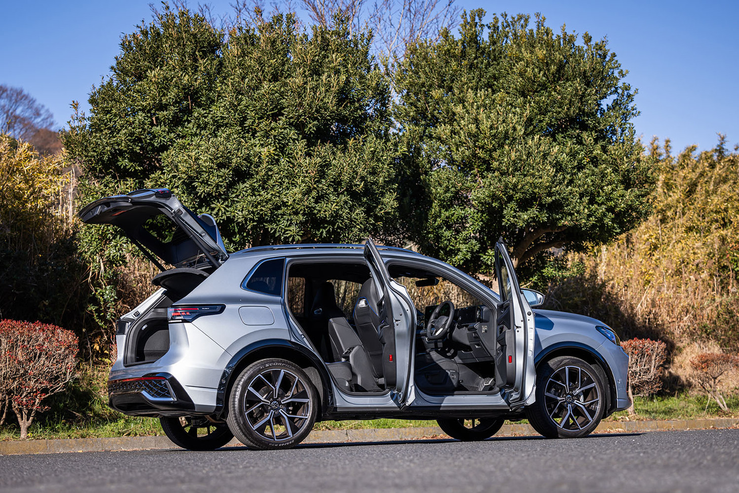 フォルクスワーゲン・ティグアンeTSI Rライン（FF/7AT）【試乗記】 の画像19枚 - webCG