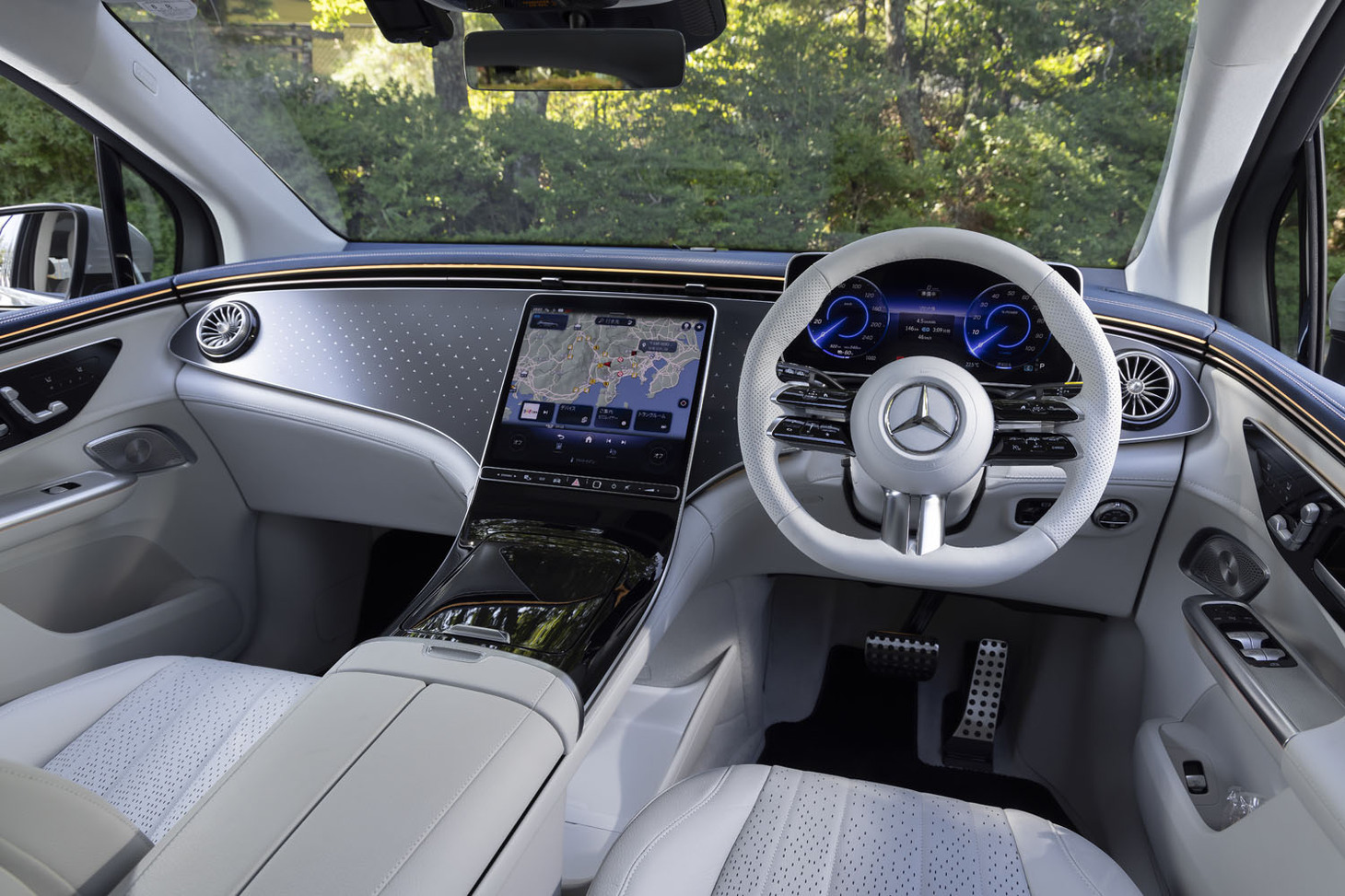 メルセデス・ベンツEQE350 4MATIC SUVローンチエディション（4WD）【試乗記】 の画像19枚 - webCG