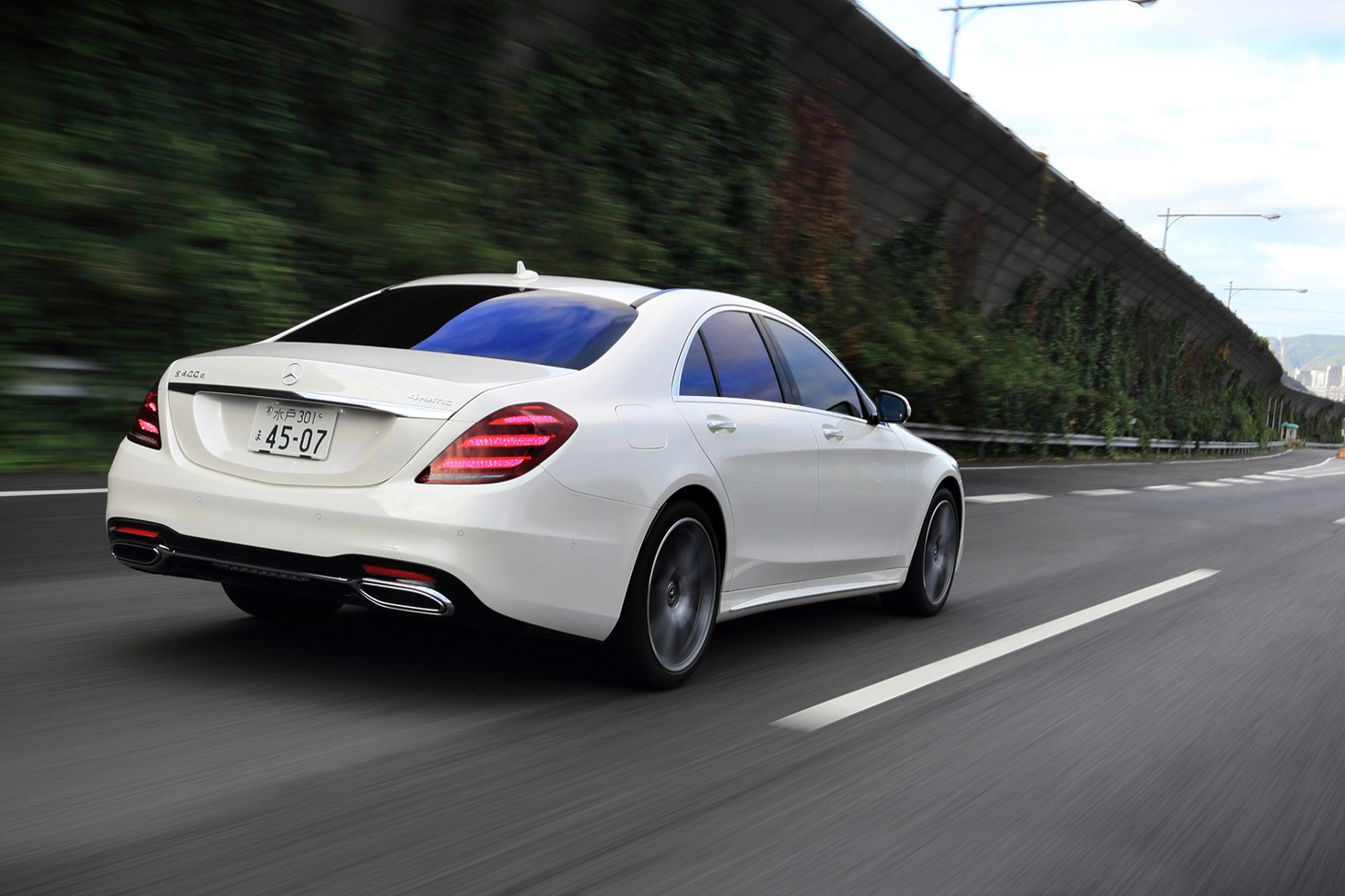 メルセデス・ベンツS400d 4MATIC（4WD/9AT）【試乗記】 の画像28枚 - webCG