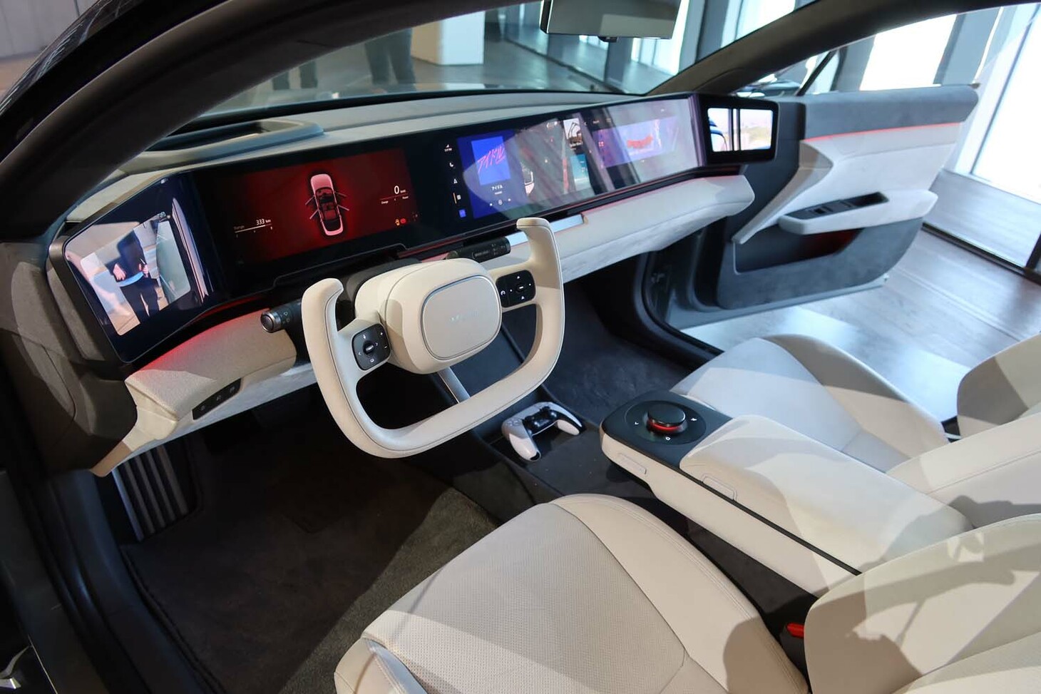 ソニー・ホンダモビリティの次世代EV その車内はこうなっている！ の画像4枚 - webCG