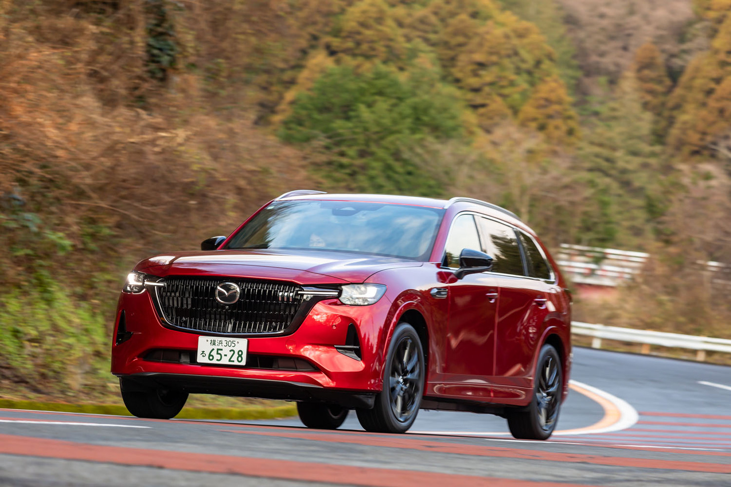 マツダCX-80 PHEVプレミアムスポーツ（後編） の画像13枚 - webCG