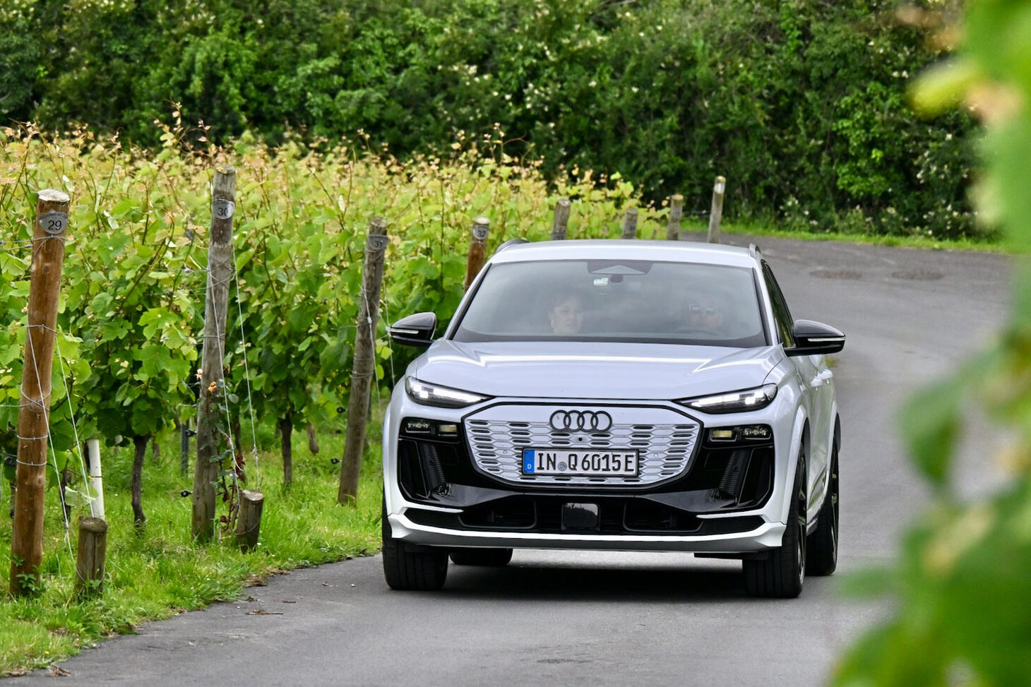 アウディQ6 e-tronクワトロ（4WD）／SQ6 e-tron（4WD）【海外試乗記】 の画像22枚 - webCG