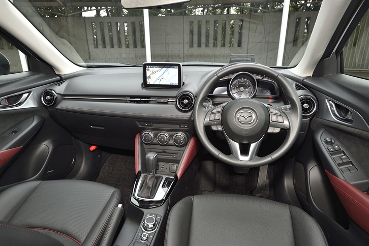 マツダCX-3 XDツーリング Lパッケージ（4WD/6AT）【試乗記】 の画像15枚 - webCG