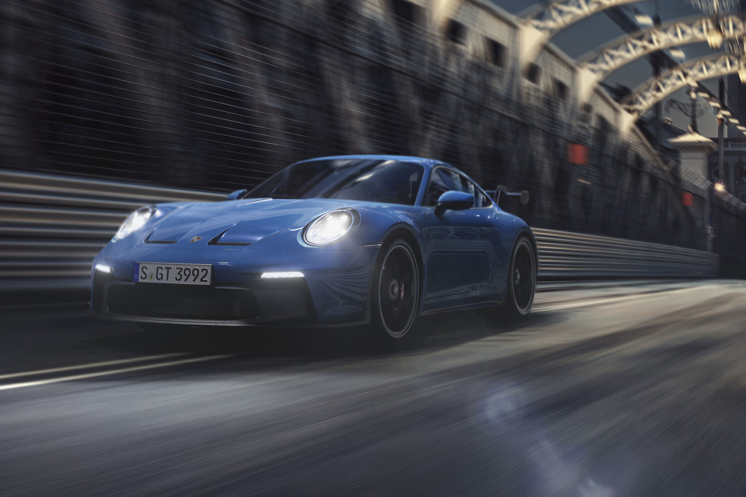 新型「ポルシェ911 GT3」がデビュー 空力性能が大幅に向上 【ニュース】 の画像9枚 - webCG