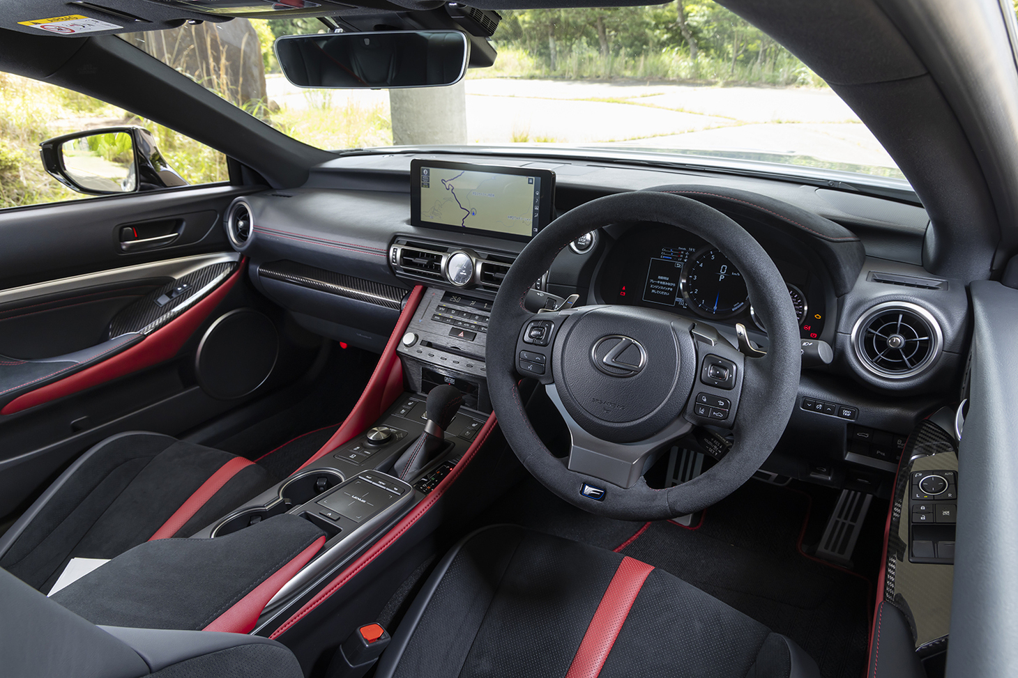 レクサスRC F“ファイナルエディション”（FR/8AT）【試乗記】 の画像19枚 - webCG