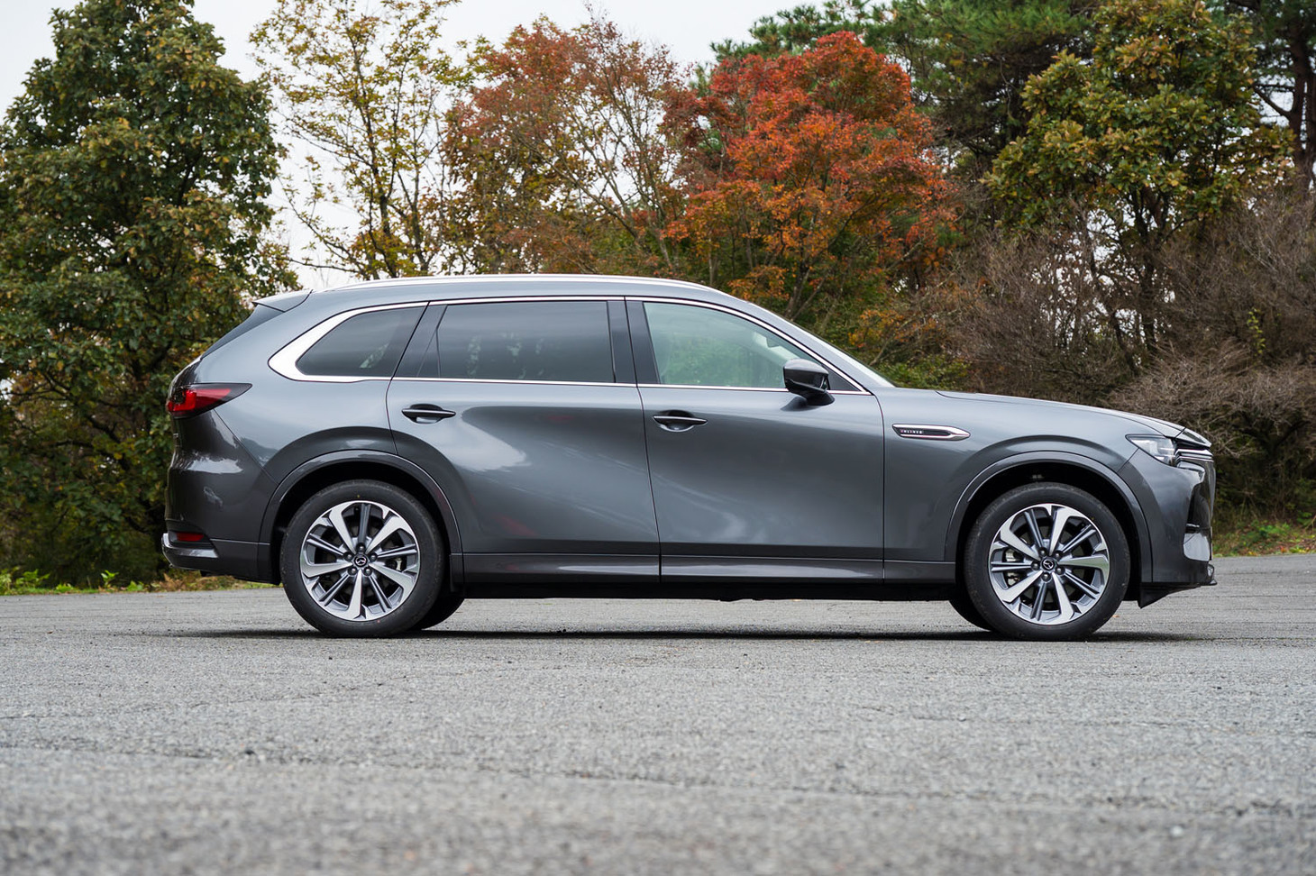 マツダCX-80 XDハイブリッド エクスクルーシブモダン（4WD/8AT）【試乗記】 の画像18枚 - webCG