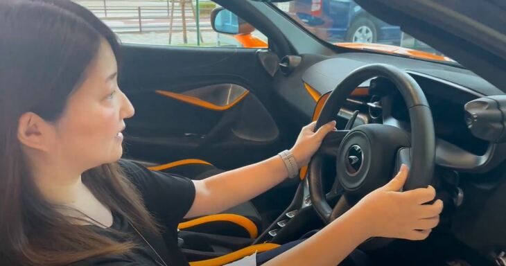 新型スーパースポーツ「マクラーレン750S」国内初披露 の画像4枚 - webCG