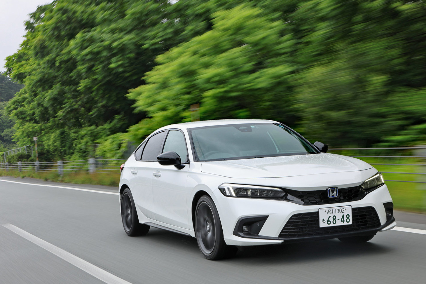 ホンダ・シビックe：HEV（FF）【試乗記】 高揚するハイブリッド - webCG