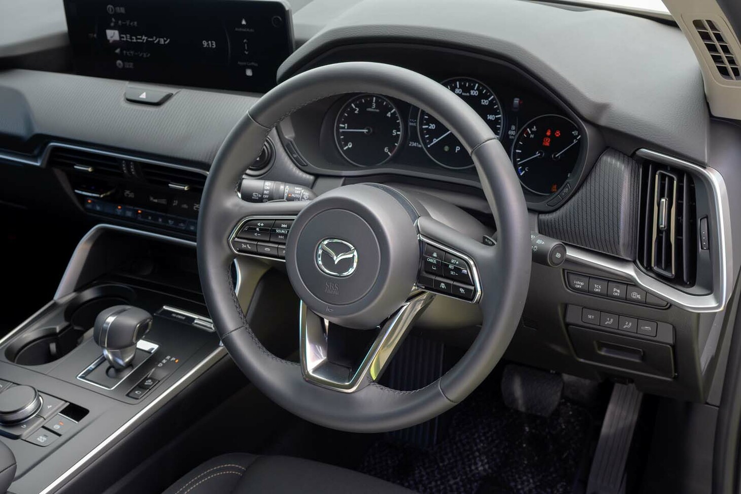 マツダCX-80 XD Sパッケージ／CX-80 XDハイブリッド エクスクルーシブモダン／CX-80 XDハイブリッド プレミアムモダン 内装・外装など75枚 【画像・写真】 - webCG