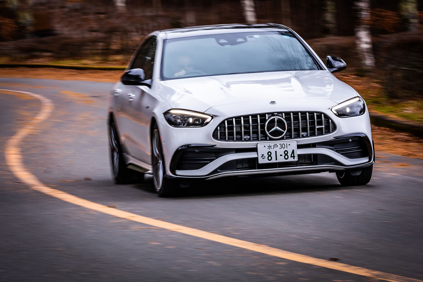 メルセデスAMG C43 4MATIC（4WD/9AT）【試乗記】 すべてがハイレベル - webCG