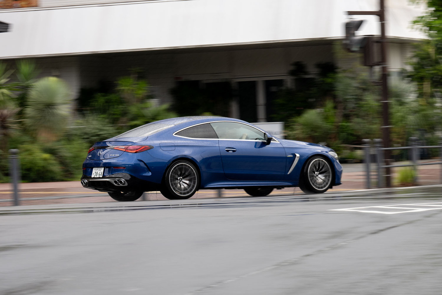 メルセデスAMG CLE53 4MATIC＋クーペ（4WD/9AT）【試乗記】 の画像18枚 - webCG