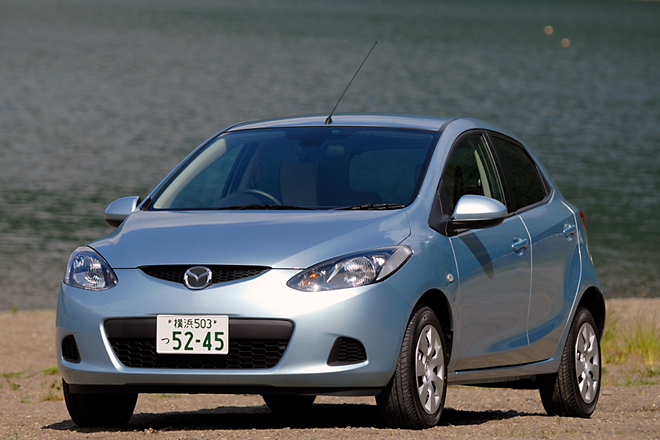 マツダ・デミオ 13C-V（FF/CVT）【ブリーフテスト】 の画像13枚 - webCG