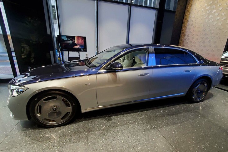 メルセデス・マイバッハS680 4MATICエディション100 内装・外装など26枚 【画像・写真】 - webCG