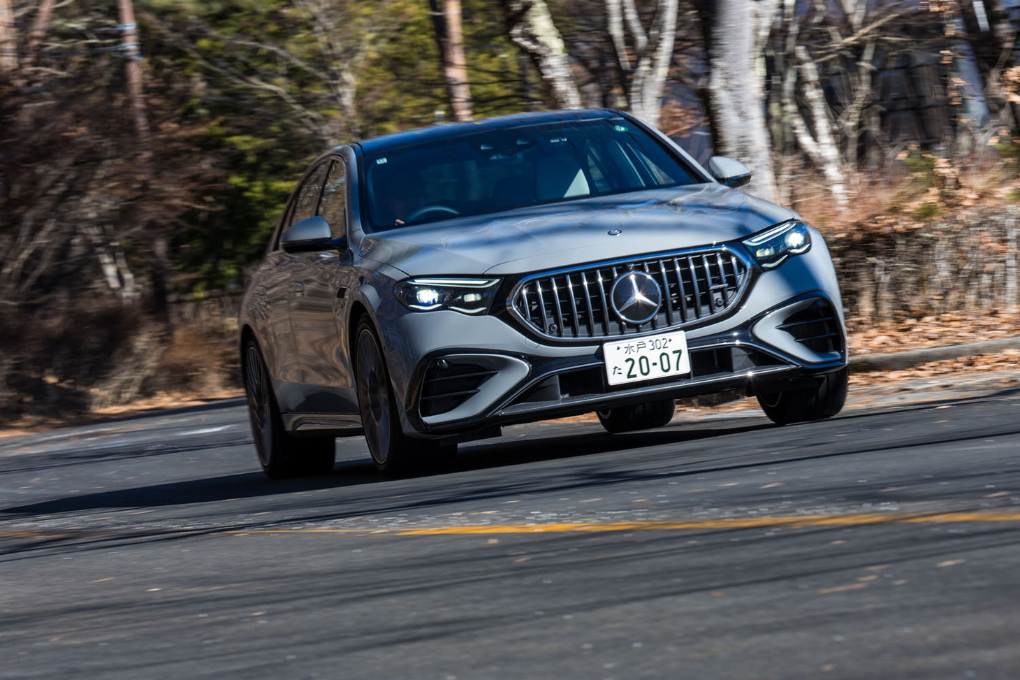 メルセデスAMG E53ハイブリッド4MATIC＋（4WD/9AT）【試乗記】 の画像19枚 - webCG