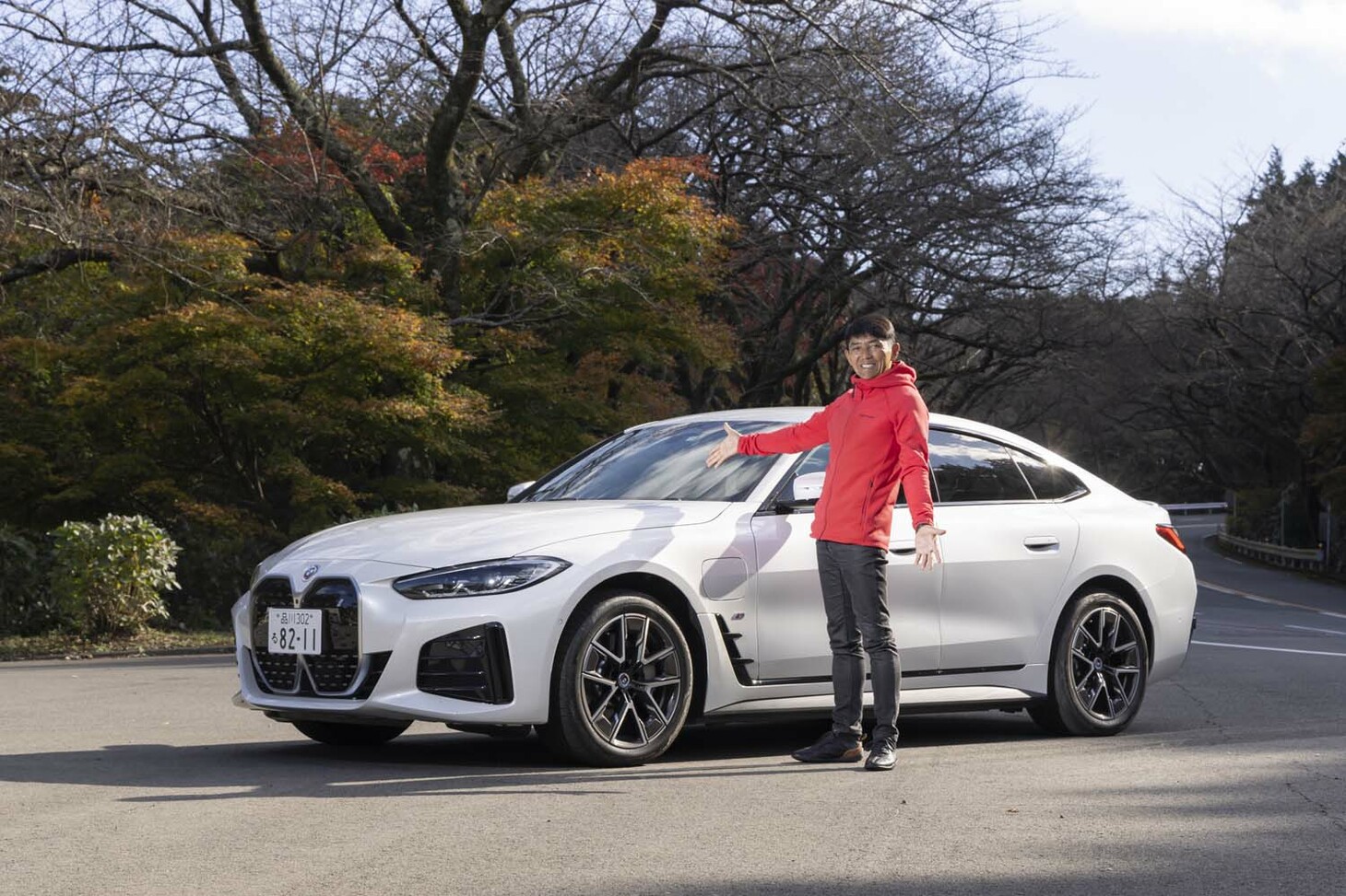 BMW i4 eDrive40 Mスポーツ（前編） - webCG