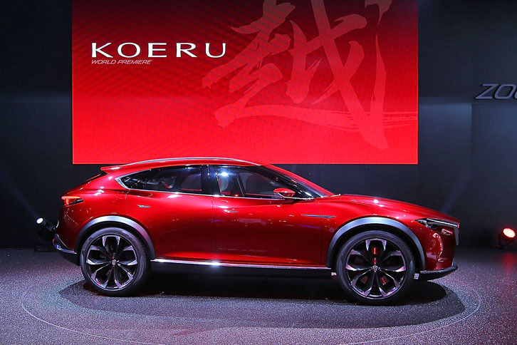 マツダ越 KOERU 内装・外装など15枚 【画像・写真】 - webCG