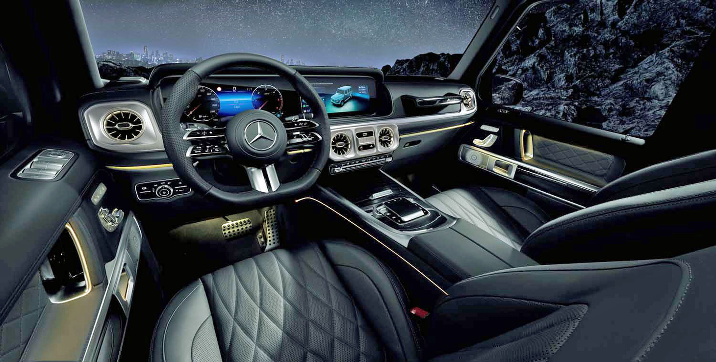 改良型「メルセデス・ベンツGクラス」発売 MBUXを初採用 【ニュース】 の画像7枚 - webCG
