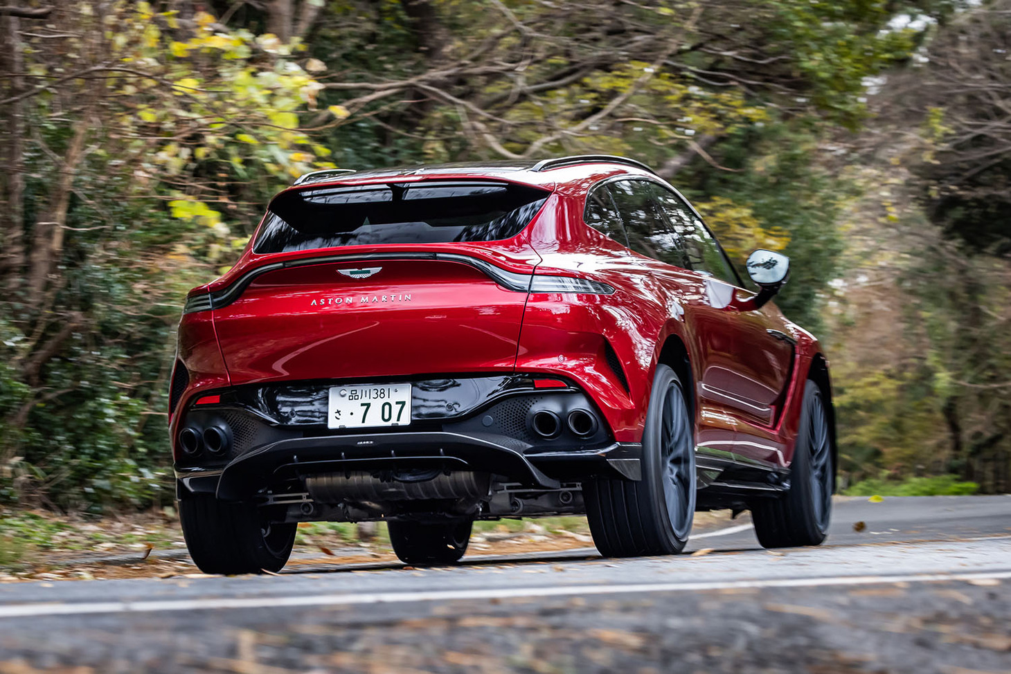 アストンマーティンDBX707（4WD/9AT）【試乗記】 の画像19枚 - webCG
