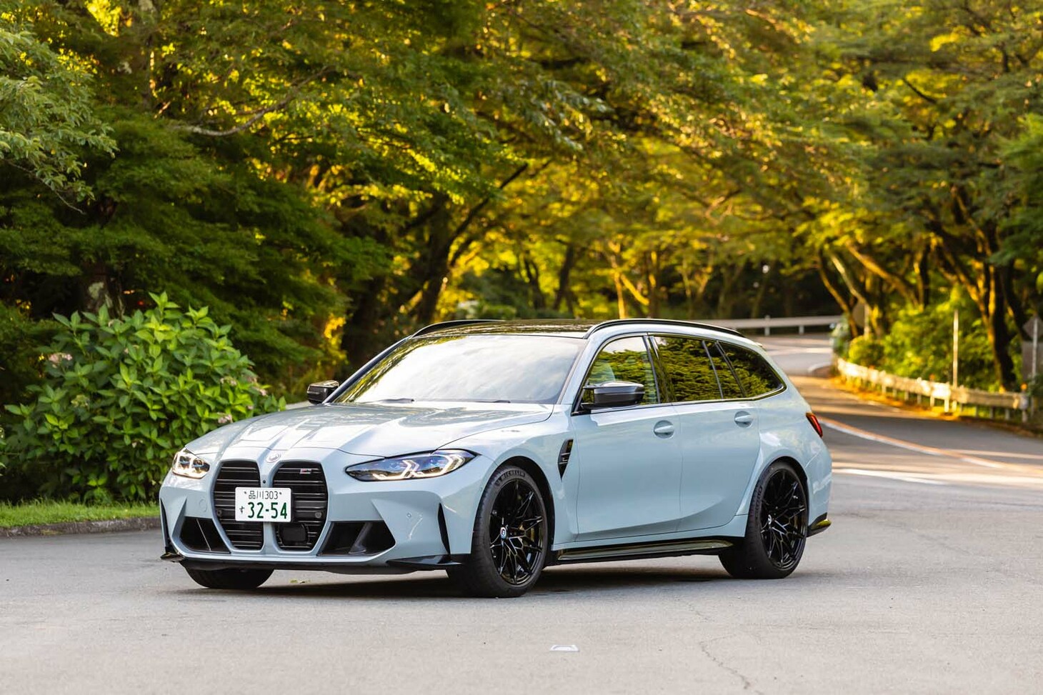 BMW M3コンペティションM xDriveツーリング（後編） の画像13枚 - webCG