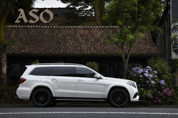 メルセデスAMG GLS63 4MATIC（4WD/7AT）【試乗記】 の画像20枚 - webCG