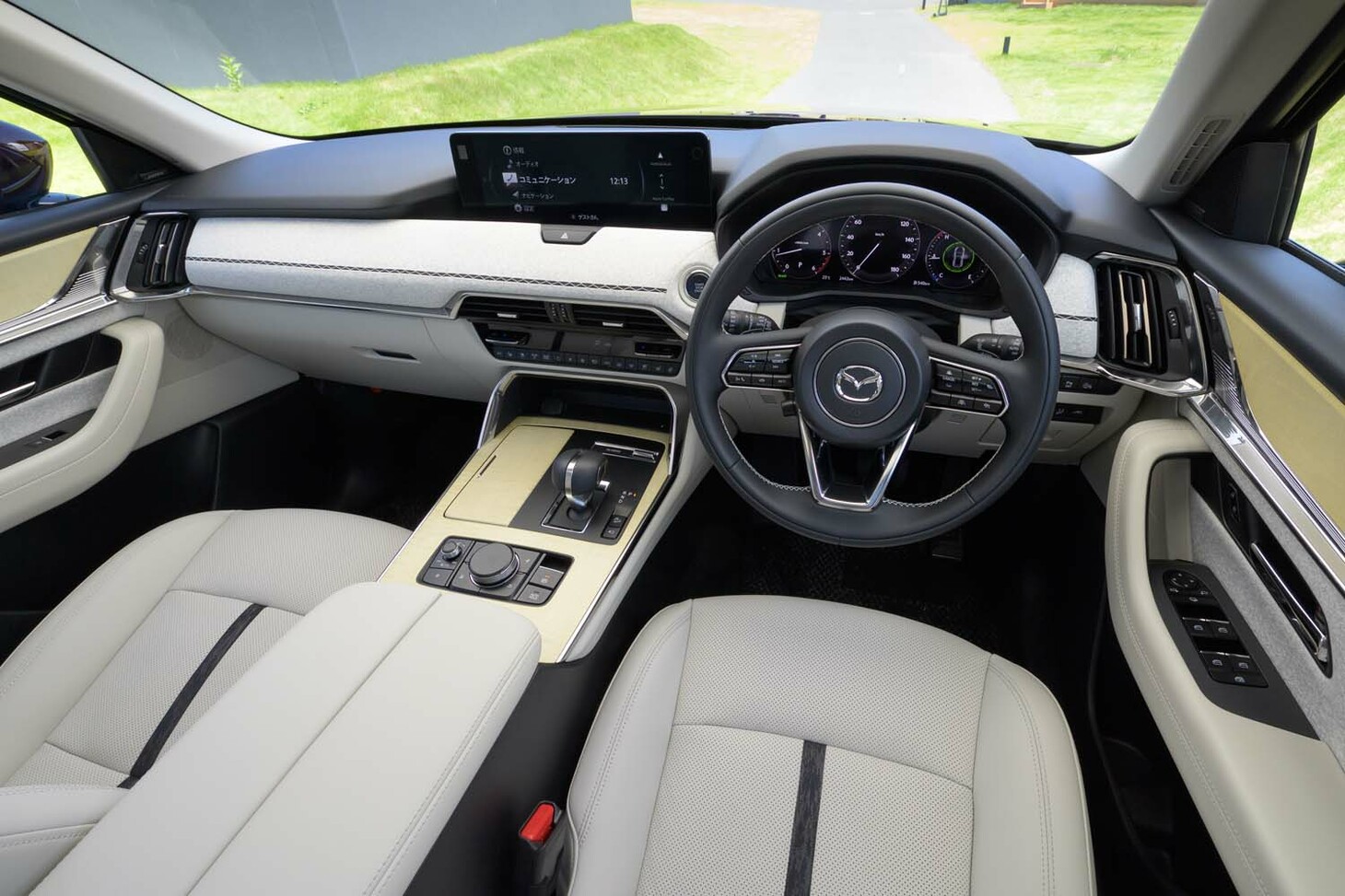 マツダCX-80 XD Sパッケージ／CX-80 XDハイブリッド エクスクルーシブモダン／CX-80 XDハイブリッド プレミアムモダン 内装・外装など75枚 【画像・写真】 - webCG