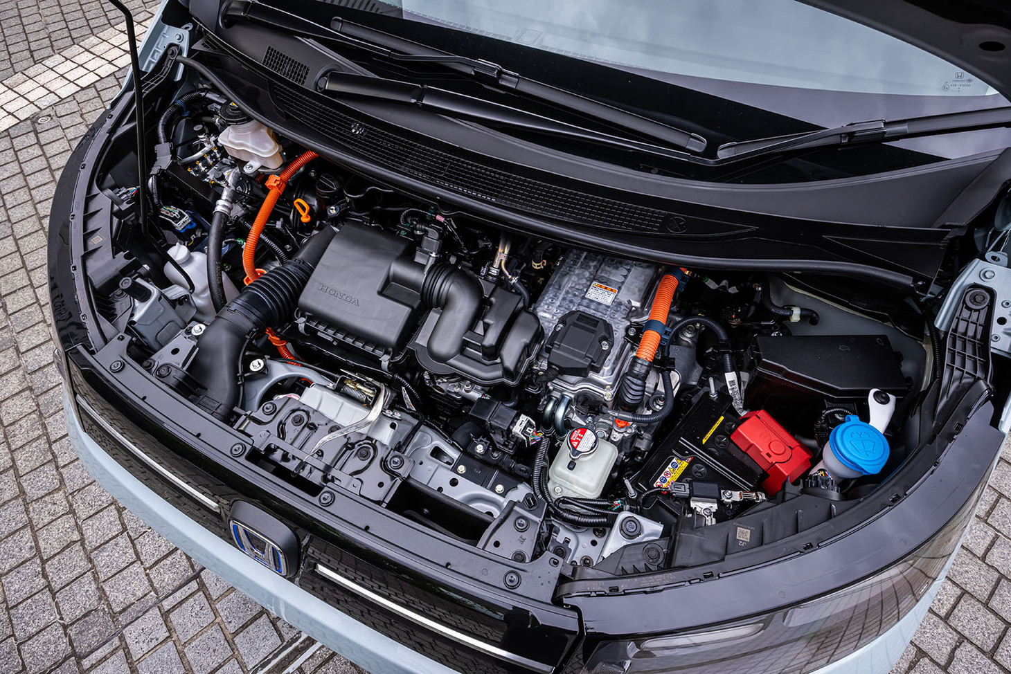 ホンダ・フリードe：HEVクロスター（4WD）／フリードe：HEVエアーEX（FF）【試乗記】 の画像22枚 - webCG