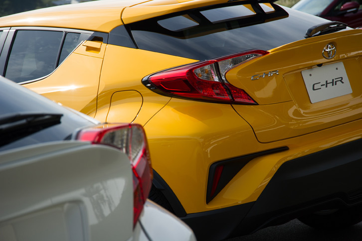 トヨタC-HRプロトタイプ【試乗記】 の画像91枚 - webCG