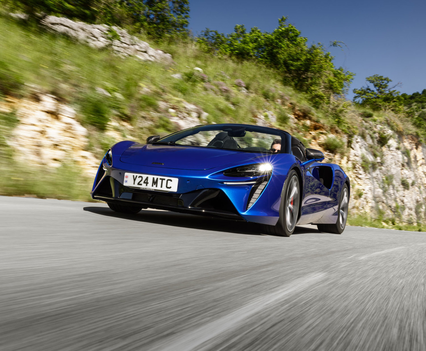 マクラーレン・アルトゥーラ スパイダー（MR/8AT）【海外試乗記】 の画像19枚 - webCG