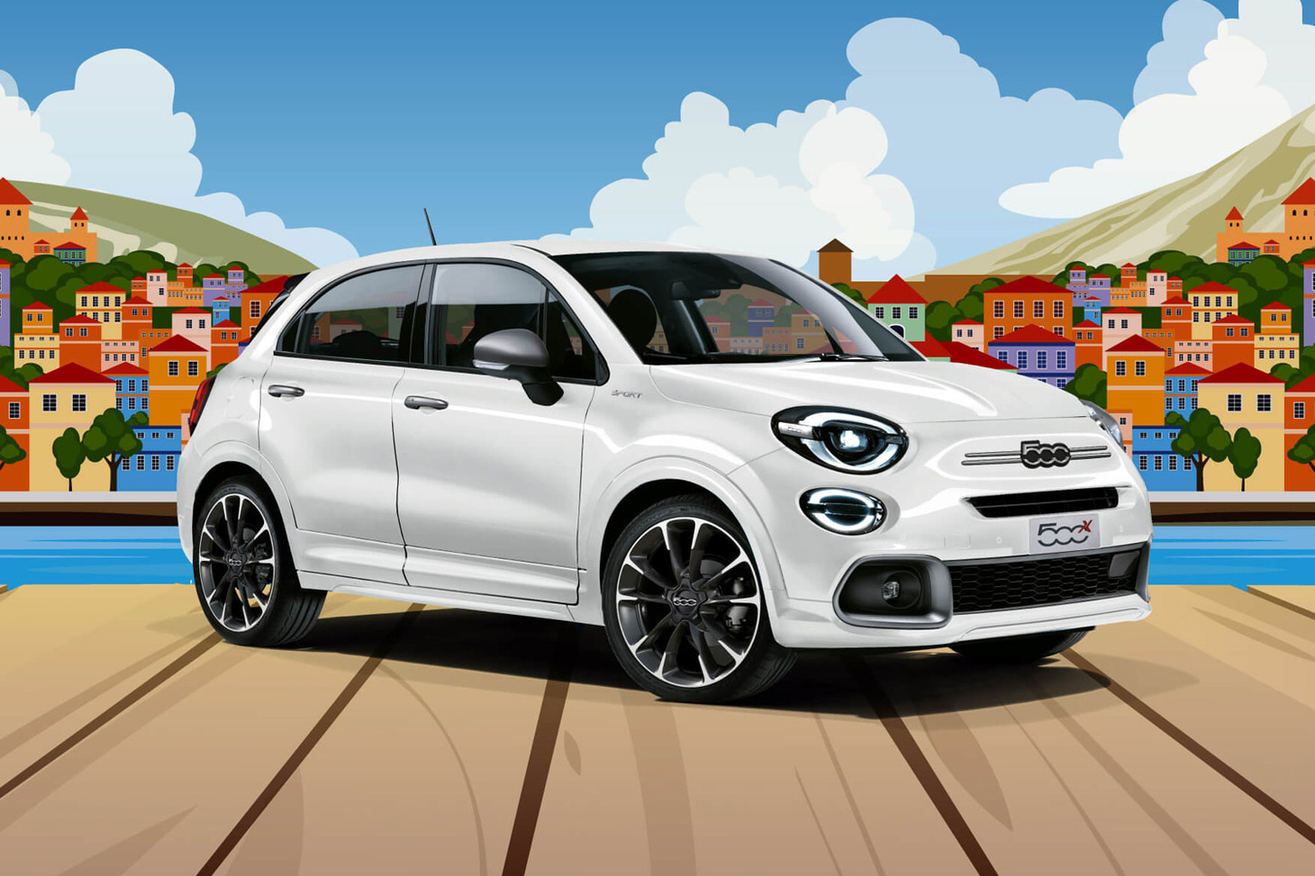 77台限定！ 「フィアット500X」の特別仕様車「スポーツ＋」発売 【ニュース】 の画像6枚 - webCG