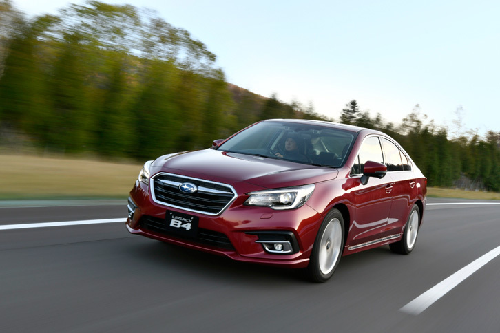 スバルBRZ STI Sport（FR/6MT）／レガシィB4リミテッド（4WD/CVT）【試乗記】 の画像24枚 - webCG