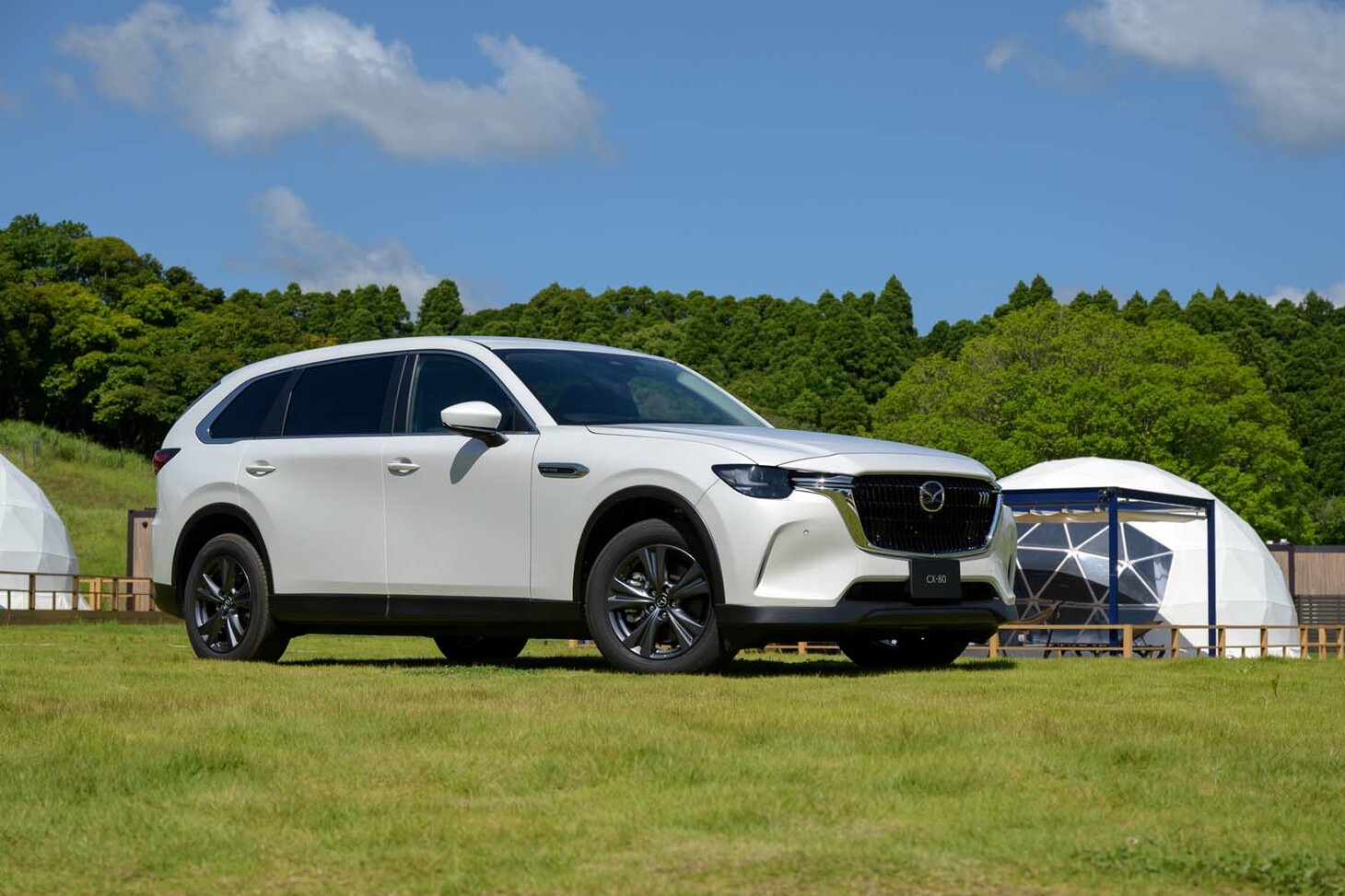 マツダCX-80 XD Sパッケージ／CX-80 XDハイブリッド エクスクルーシブモダン／CX-80 XDハイブリッド プレミアムモダン 内装・外装など75枚 【画像・写真】 - webCG